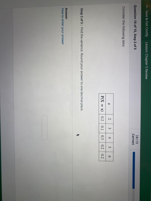 Solved Save & Exit Certify Lesson: Chapter 5 Review Question | Chegg.com