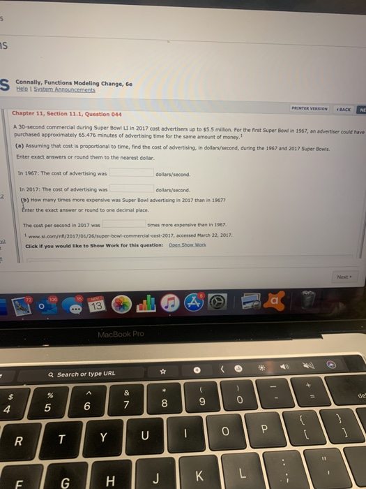 Solved Connally, Functions Modeling Change, Ge Help System | Chegg.com