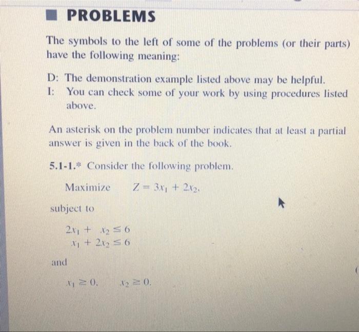 Solved PROBLEMS The symbols to the left of some of the | Chegg.com