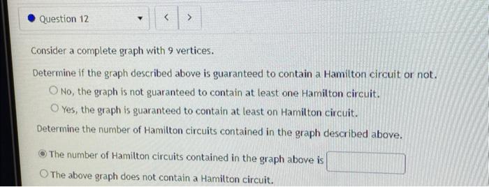 Solved Consider a complete graph with 9 vertices. Determine | Chegg.com