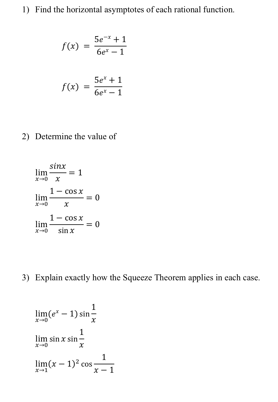 Solved Find the horizontal asymptotes of each rational | Chegg.com