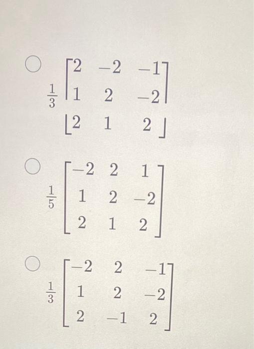 Solved For the matrix A, find an orthogonal matrix P such | Chegg.com