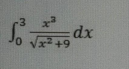 Solved ∫03x2+9x3dx | Chegg.com