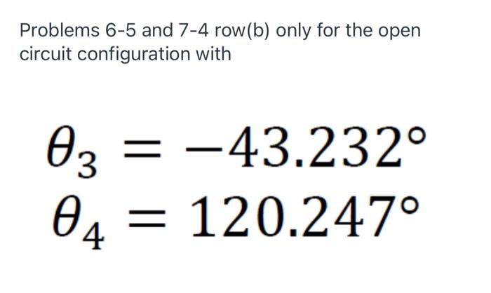 Solved 1) A general fourbar linkage configuration and its | Chegg.com