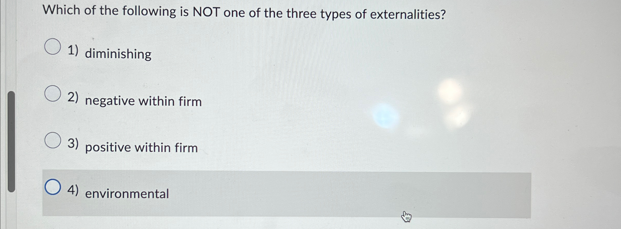 Solved Which of the following is NOT one of the three types | Chegg.com