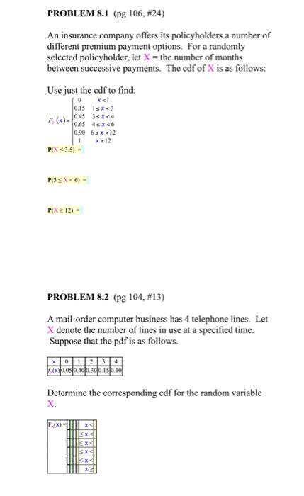 Suppose a discrete random variable Y= the number of | Chegg.com