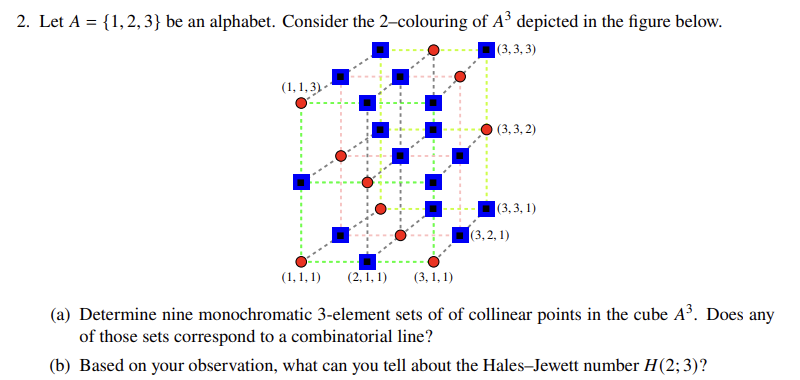 Solved Let A={1,2,3} ﻿be an alphabet. Consider the | Chegg.com