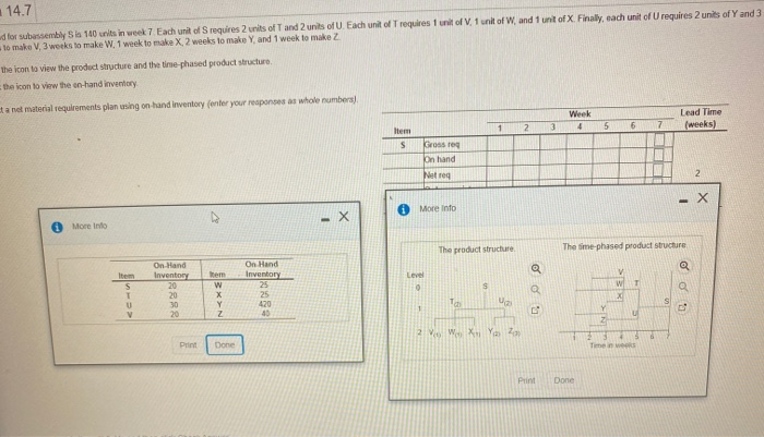 Solved and 2 units of U. Each unit of T requires 1 unit of | Chegg.com