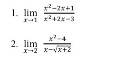 Solved limx→1x2+2x−3x2−2x+1 limx→2x−x+2x2−4 | Chegg.com