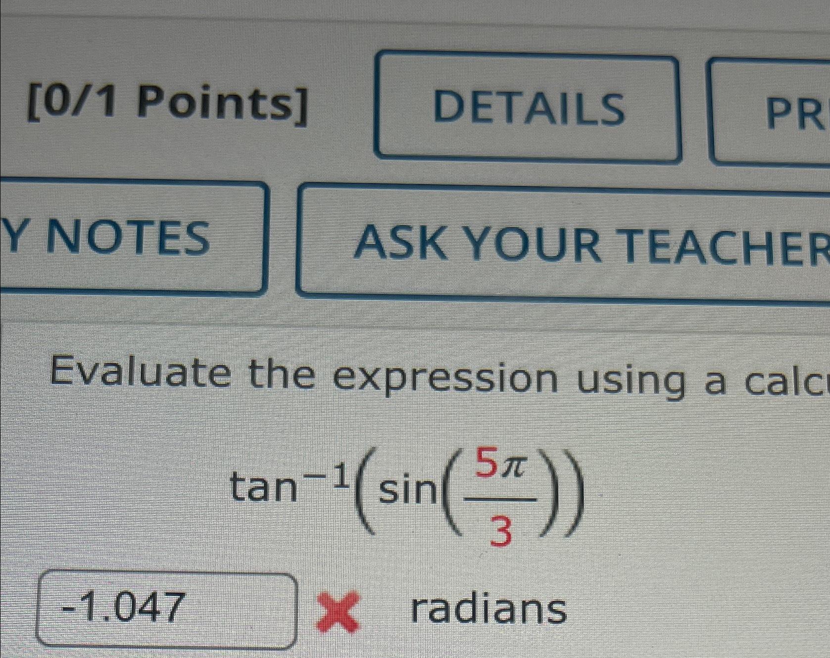 Solved Evaluate the expression using a | Chegg.com