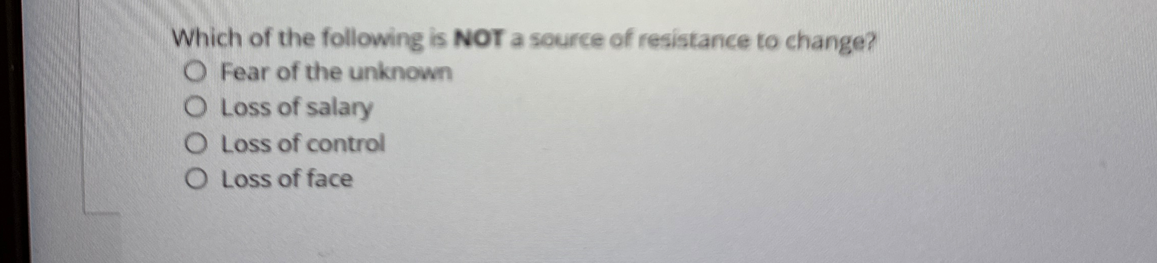 Solved Which of the following is NOT a source of resistance | Chegg.com