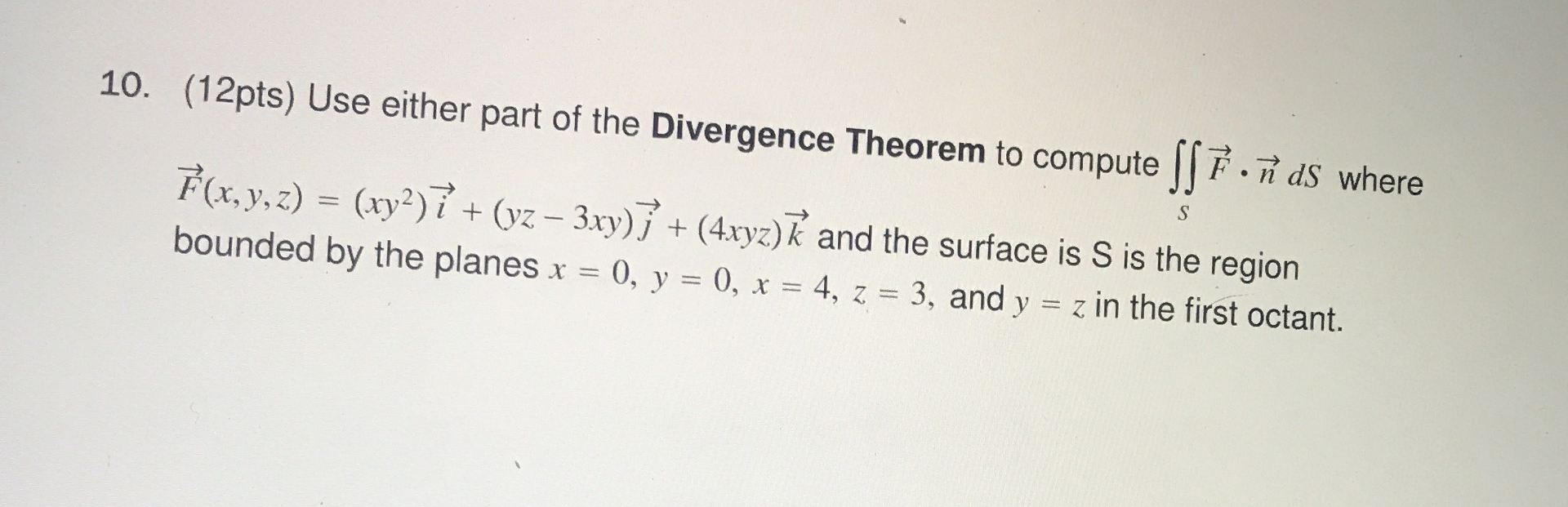 Solved Use either part of the Divergence Theorem to compute | Chegg.com