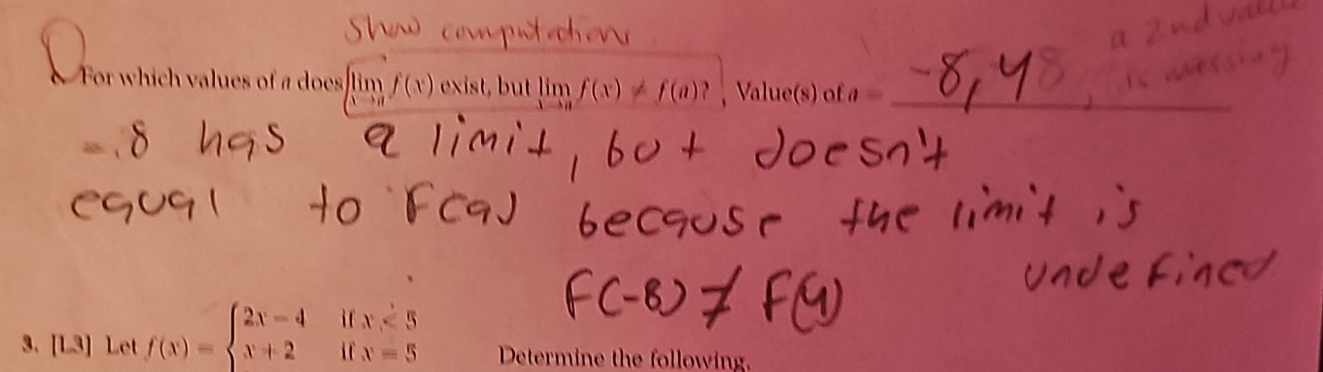 Solved Learning Target L3 - Section 2.4 I can recognize | Chegg.com