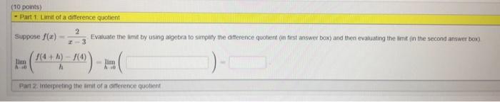 Solved Suppose f(x)=x−32 Evaluate the imit by using aigebra | Chegg.com