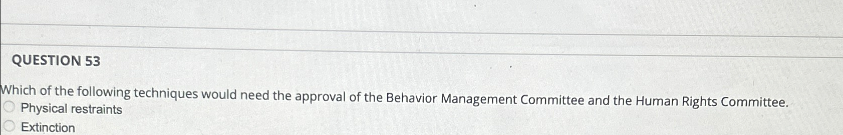 Solved QUESTION 53Which of the following techniques would | Chegg.com