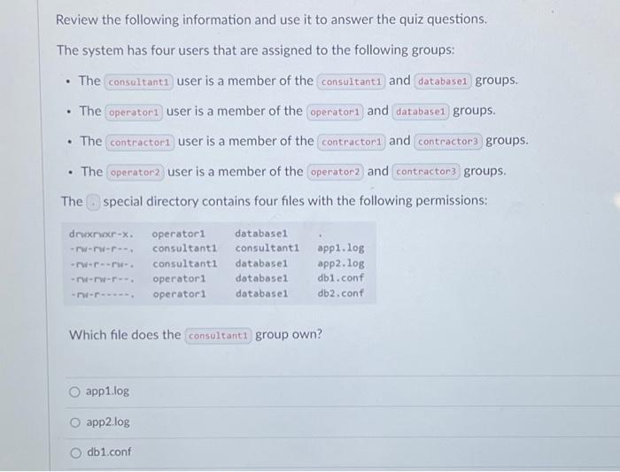 Solved Review the following information and use it to answer | Chegg.com