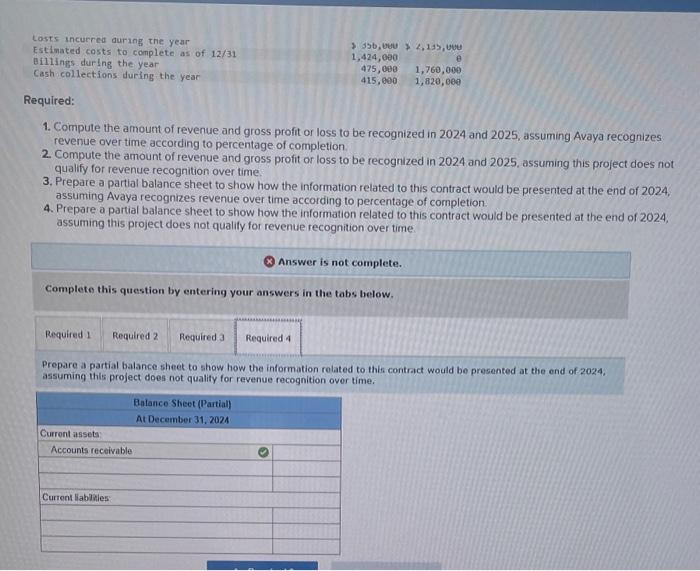 Solved Assume Avaya contracted to provide a customer with | Chegg.com