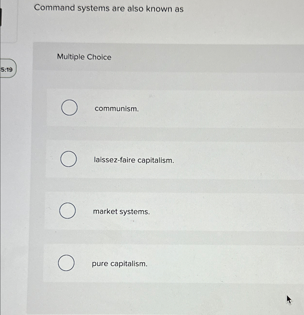 Solved Command systems are also known asMultiple | Chegg.com