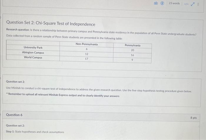 Solved i dont know how to input this on mini tab i need a | Chegg.com