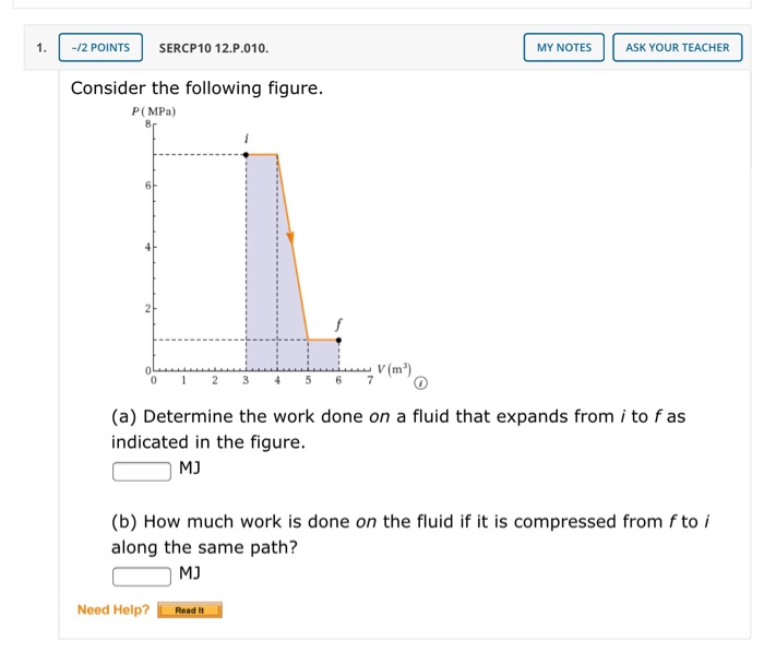 Solved 2 Points Sercp10 12 P 010 My Notes Ask Your