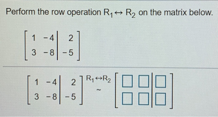 Solved Use row operations to change the matrix to reduced | Chegg.com
