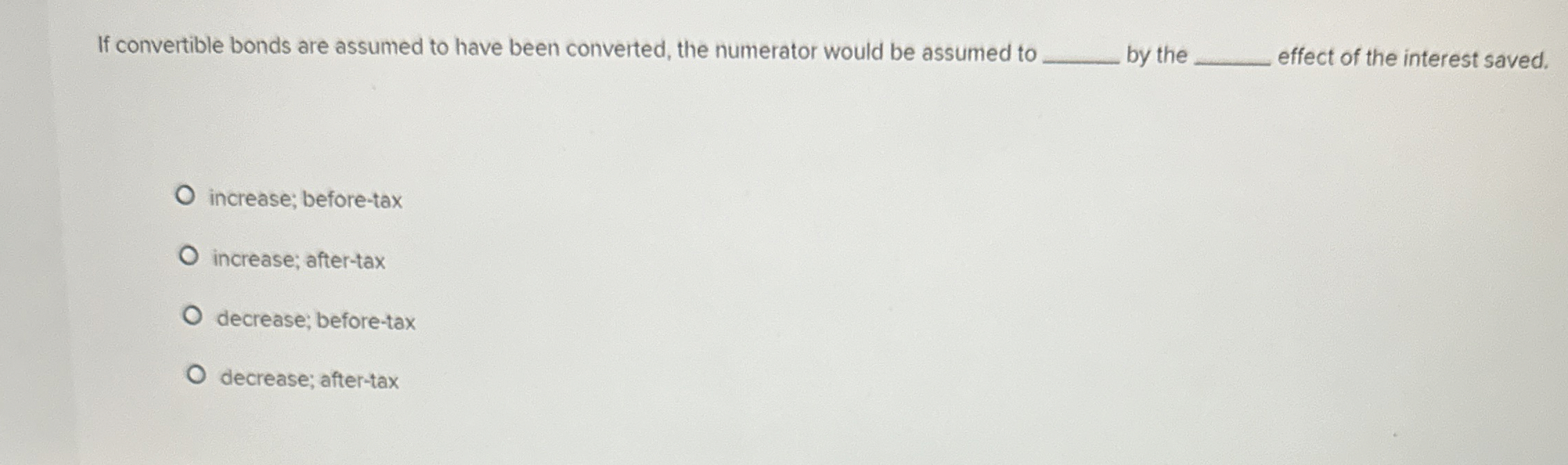 Solved If convertible bonds are assumed to have been | Chegg.com