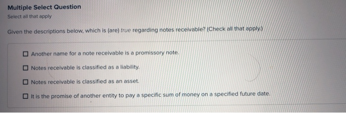 Solved Multiple Select Question Select all that apply Given | Chegg.com