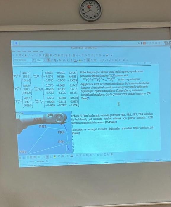 for question 2By connecting the robot from the PLI, | Chegg.com