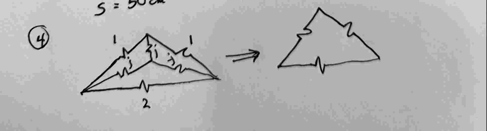 Solved (4) ﻿Need help with this delta-wye transformation | Chegg.com
