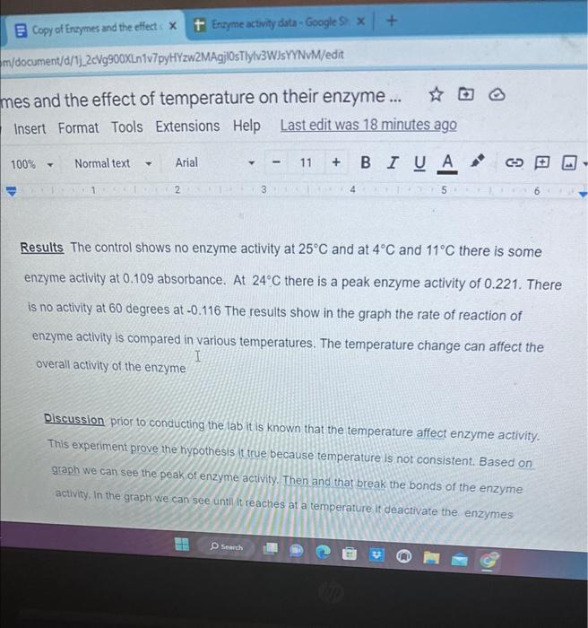 Solved i need to write a dicussion about the effect of | Chegg.com
