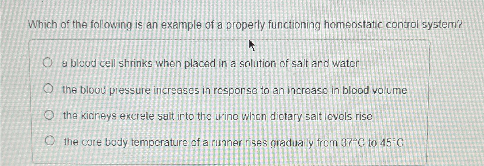 Solved Which of the following is an example of a properly | Chegg.com