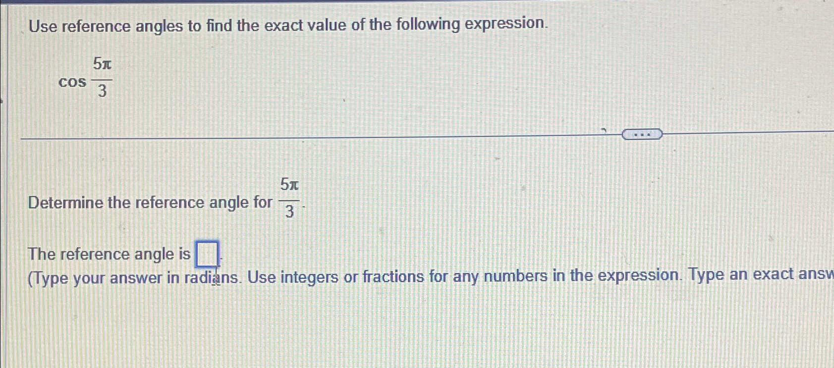 Solved Use reference angles to find the exact value of the | Chegg.com