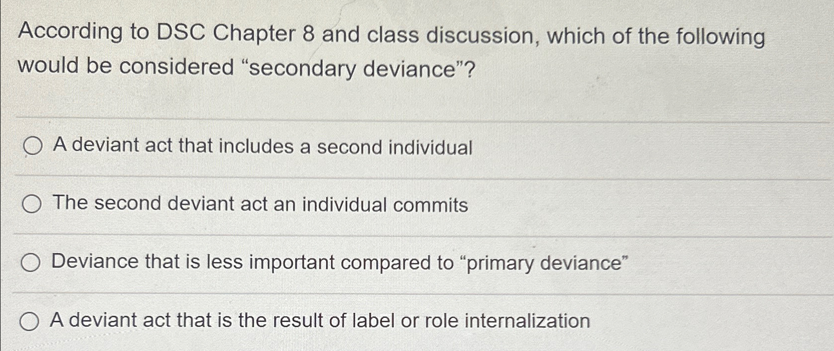 Solved According to DSC Chapter 8 ﻿and class discussion, | Chegg.com
