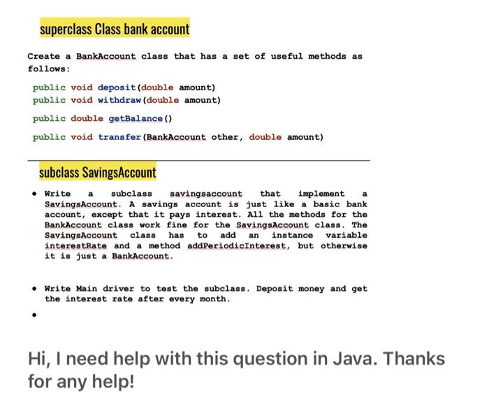 Solved Hi, I need help with this question in Java, can you | Chegg.com