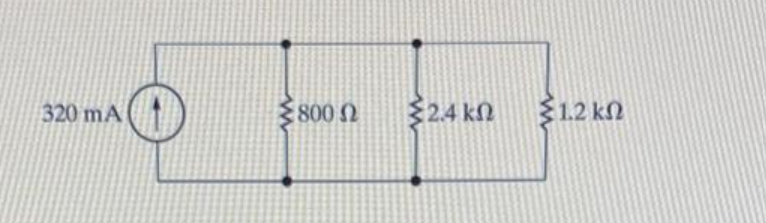 Solved Find the power in the 2.4k resistor | Chegg.com