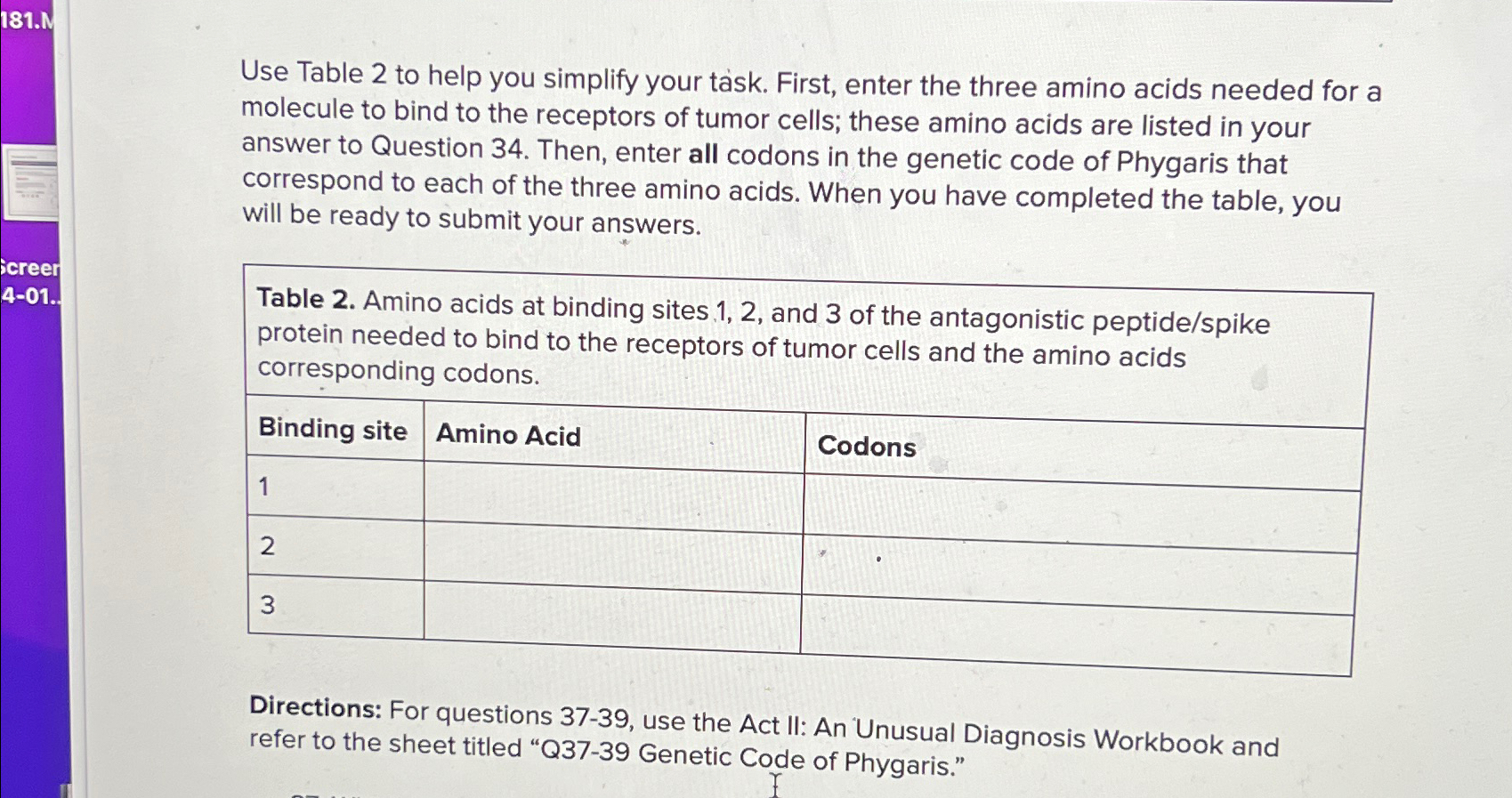 Use Table 2 ﻿to help you simplify your task. First, | Chegg.com