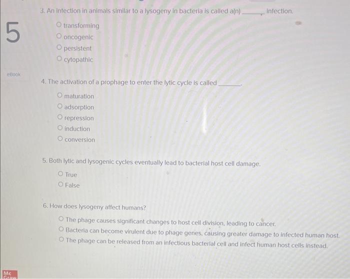 Solved 1. Order these steps of the lytic cycle. A. Assembly | Chegg.com