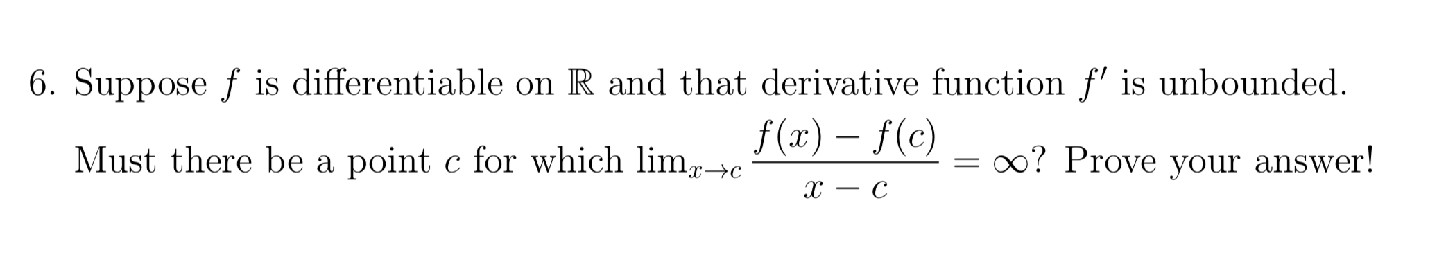 Solved Suppose f ﻿is differentiable on R ﻿and that | Chegg.com