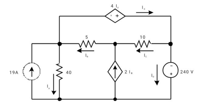 Solved Question 12: For the circuit shown find all the 5 | Chegg.com Solved Question 12: For the circuit shown find all the 5 | Chegg.com