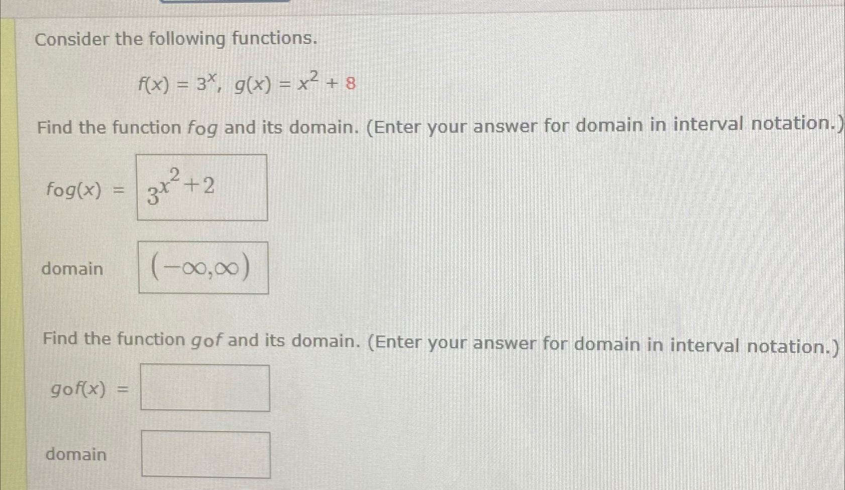Solved Consider the following | Chegg.com