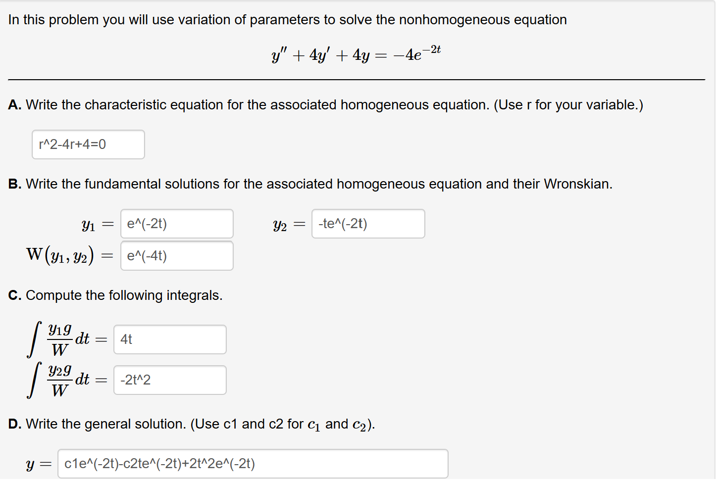 Solved In ﻿this problem you will use variation of | Chegg.com