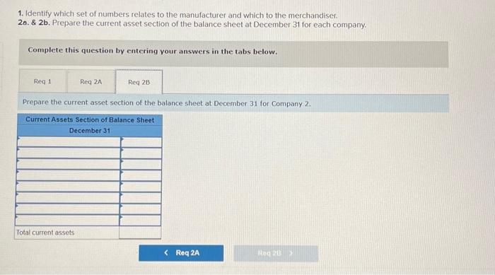 Solved Exercise 18-11 (Static) Balance sheet identification | Chegg.com