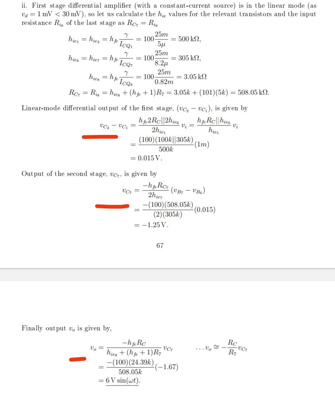 Solved Example 1.8: For the circuit below, i. Calculate the | Chegg.com