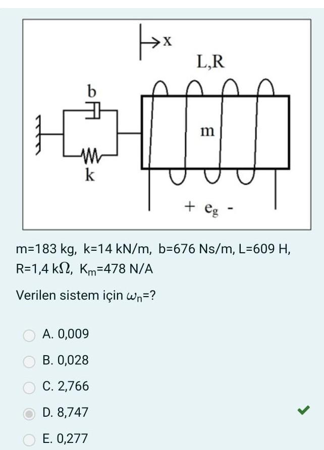Solved \\[ \\begin{array}{l} m=183 \\mathrm{~kg}, | Chegg.com