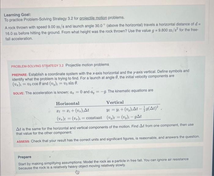 Solved Hint 1. How to approach the problem The time Δt | Chegg.com
