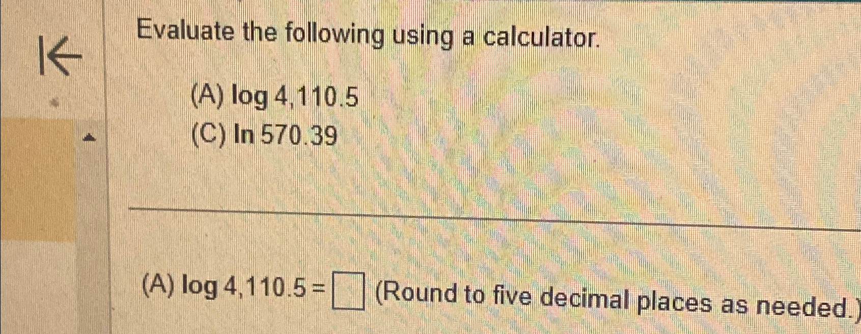 Solved Evaluate the following using a | Chegg.com
