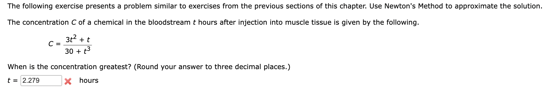 Solved The following exercise presents a problem similar to | Chegg.com