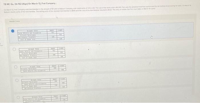 Solved The operating cycle for a merchandiser that sells | Chegg.com