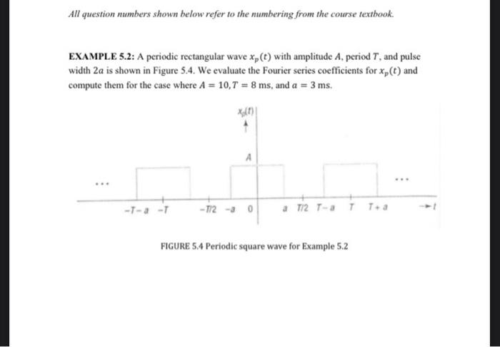 Solved All question numbers shown below refer to the | Chegg.com