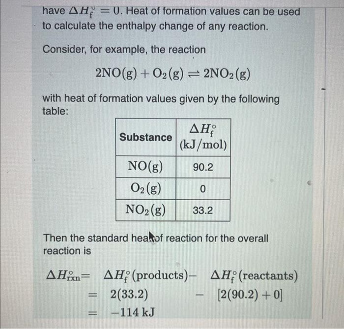 Solved The standard heat of formation, ΔHf∘, is defined as | Chegg.com